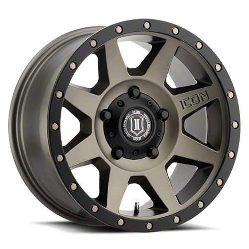 ICON Alloys Tundra Rebound Bronze 5-Lug Wheel; 18x9; 25mm Offset ...