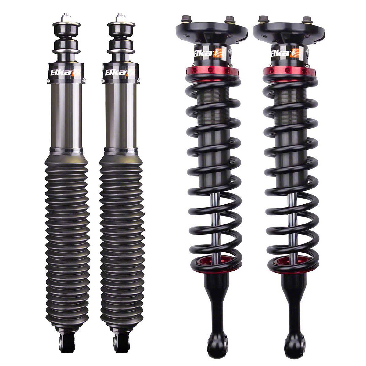 Elka Suspension Tundra 2.5 IFP Front Coil-Overs and Rear Shocks for 0 ...