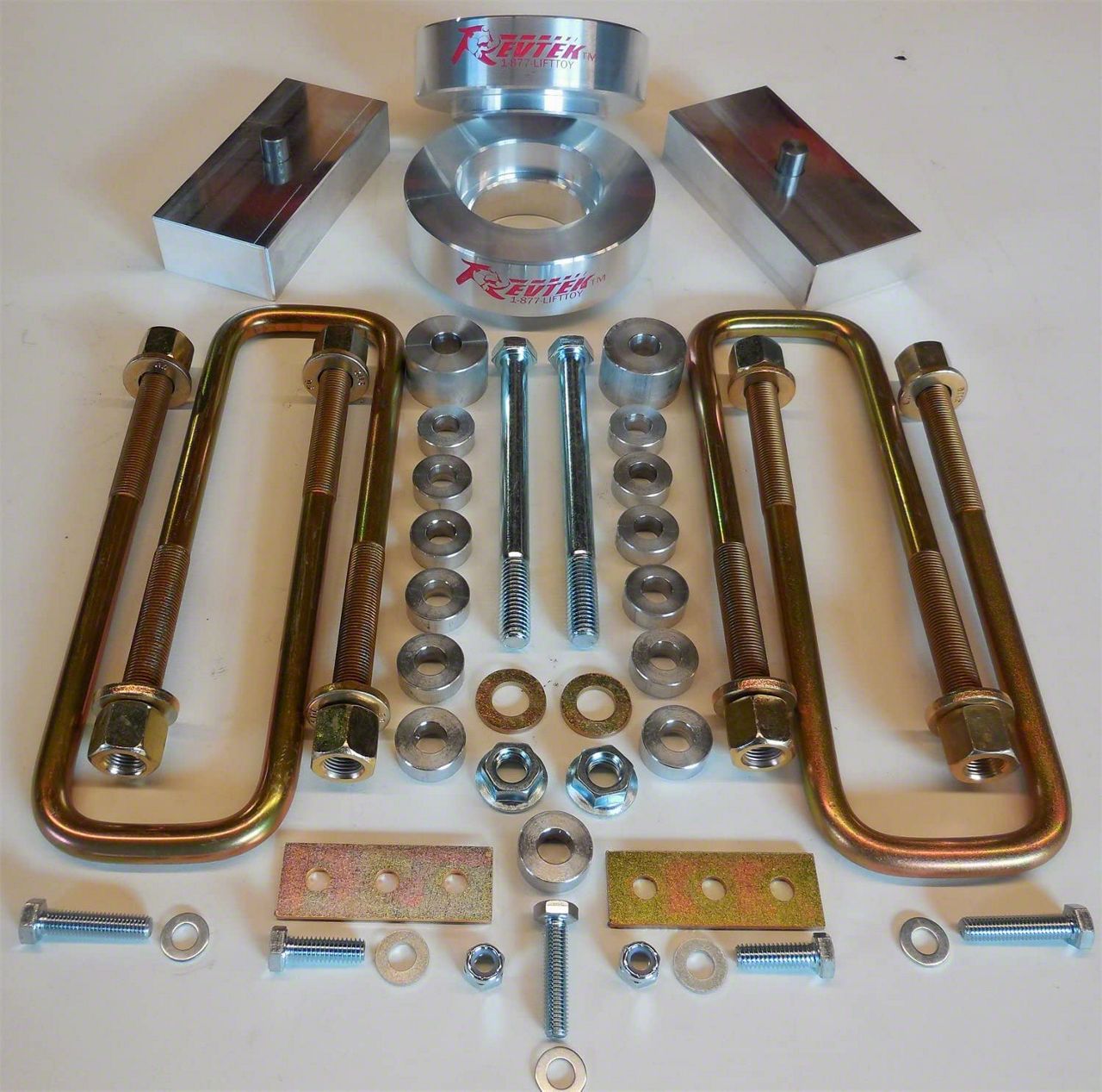 Revtek Tundra 2.50-Inch Suspension Lift Kit with Rear Lift Blocks REV ...