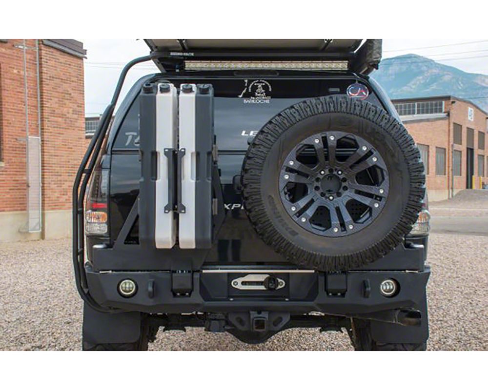 Expedition One Tundra Dual Swing Out Rear Bumper; Textured Black TT07 ...