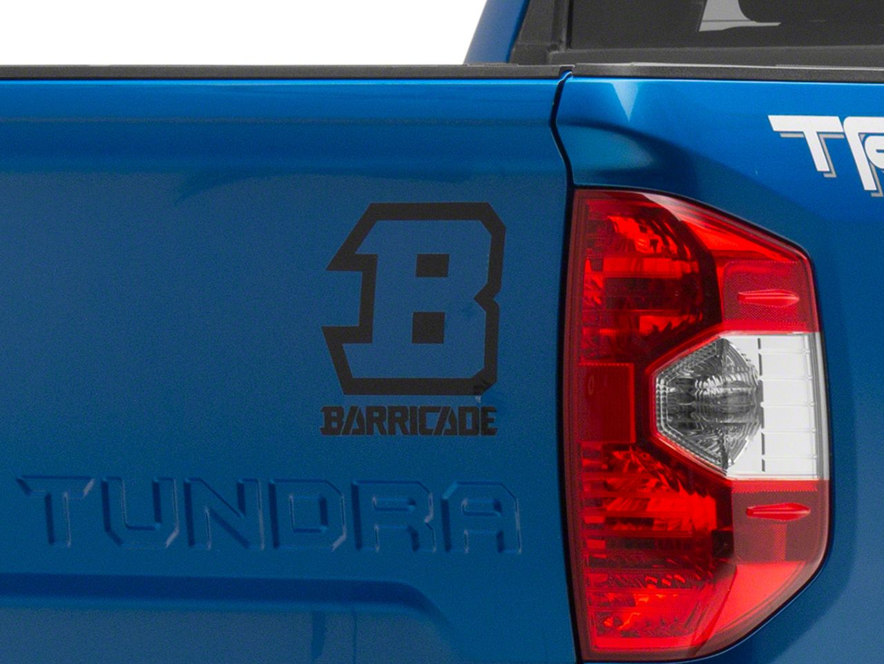 SEC10 Tundra Barricade B-Block Decal; Black J172646 (Universal; Some ...