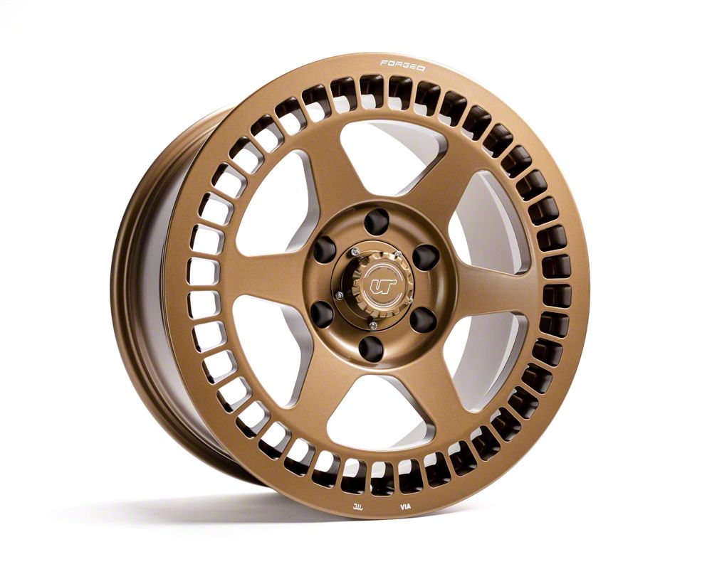 VR Forged Tundra D07 Satin Bronze 6-Lug Wheel; 18x9; 12mm Offset VR-D07 ...