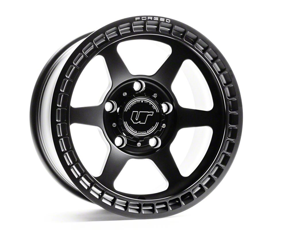 VR Forged Tundra D07 Matte Black 5-Lug Wheel; 17x9; 1mm Offset VR-D07 ...