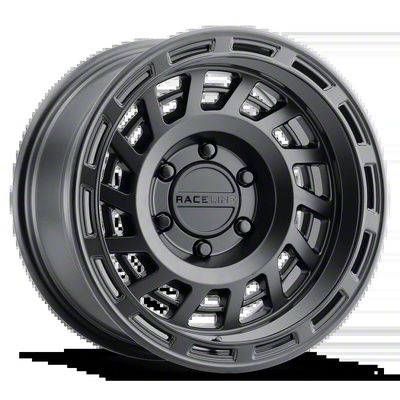 Raceline Tundra Halo Satin Black 5-Lug Wheel; 17x8.5; 0mm Offset 957B ...