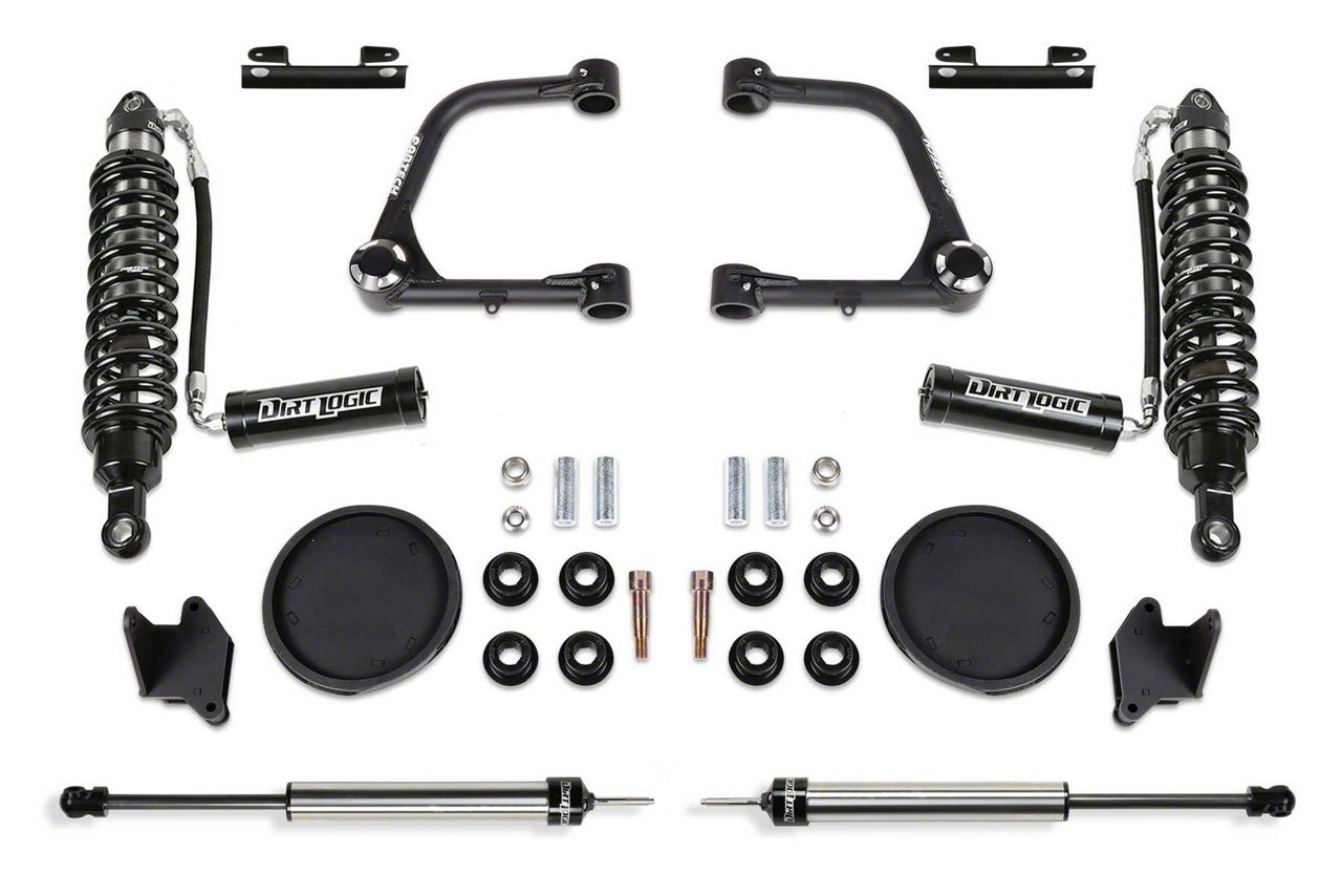 Fabtech Tundra 3-Inch Uniball Upper Control Arm Lift Kit with Rear Coil ...