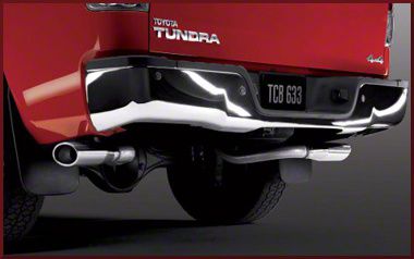 Toyota Tundra TRD Performance Dual Exhaust System with Chrome Tips ...