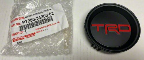 Toyota Tundra TRD PRO Center Cap; Matte Black PT280-34200-02 (07-21 ...