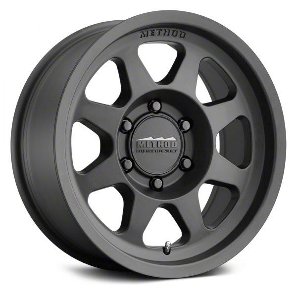 Method Race Wheels Tundra MR701 Bead Grip Matte Black 5-Lug Wheel; 18x9 ...