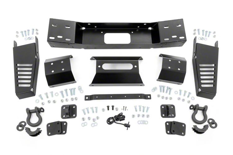Rough Country Tundra Hidden Winch Mounting Plate 72003 (22-23 Tundra ...