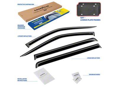 2022-2024 Toyota Tundra Bug Deflectors & Rain Guards | ExtremeTerrain