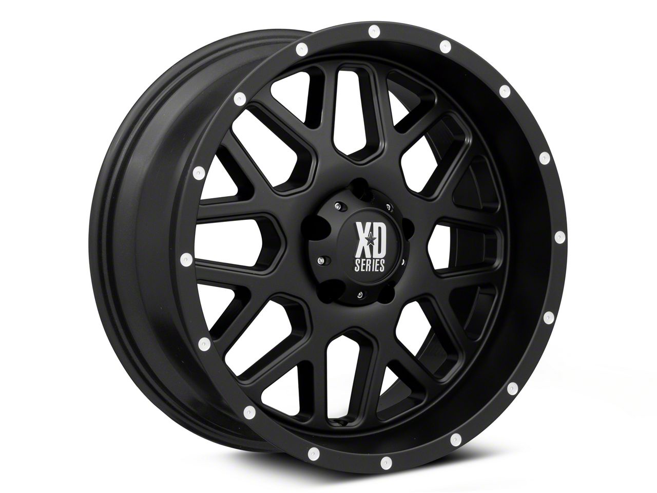 XD Tundra Grenade Satin Black 5-Lug Wheel; 20x9; 0mm Offset ...
