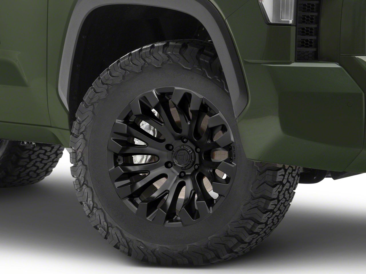 Fuel Wheels Tundra Quake Blackout 6-Lug Wheel; 18x9; 1mm Offset ...