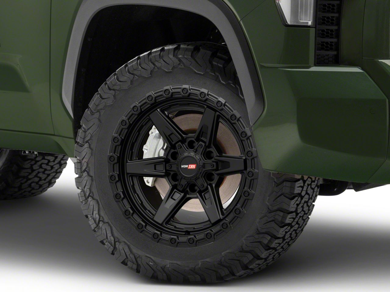 Vortek Off-Road Tundra VRT-602 Satin Black 6-Lug Wheel; 20x9; 0mm ...