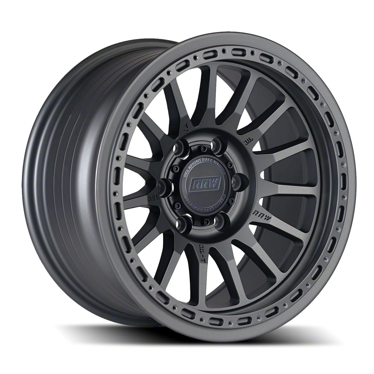 Relations Race Wheels Tundra RR7-H Flow Form Matte Gunmetal 5-Lug Wheel ...