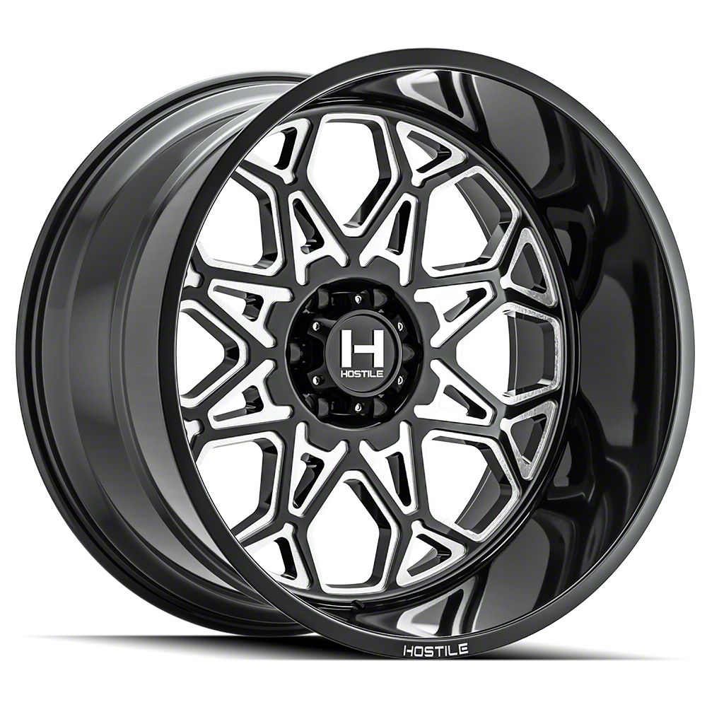 Hostile Tundra Anvil Blade Cut 5-Lug Wheel; 20x9; 0mm Offset H132 ...