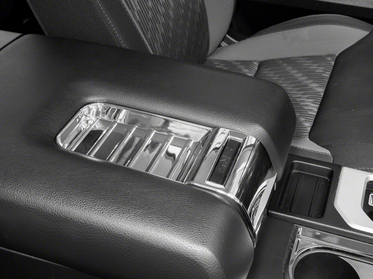 RedRock Tundra Center Console Arm Rest Trim; Chrome TU7800 (14-19 ...