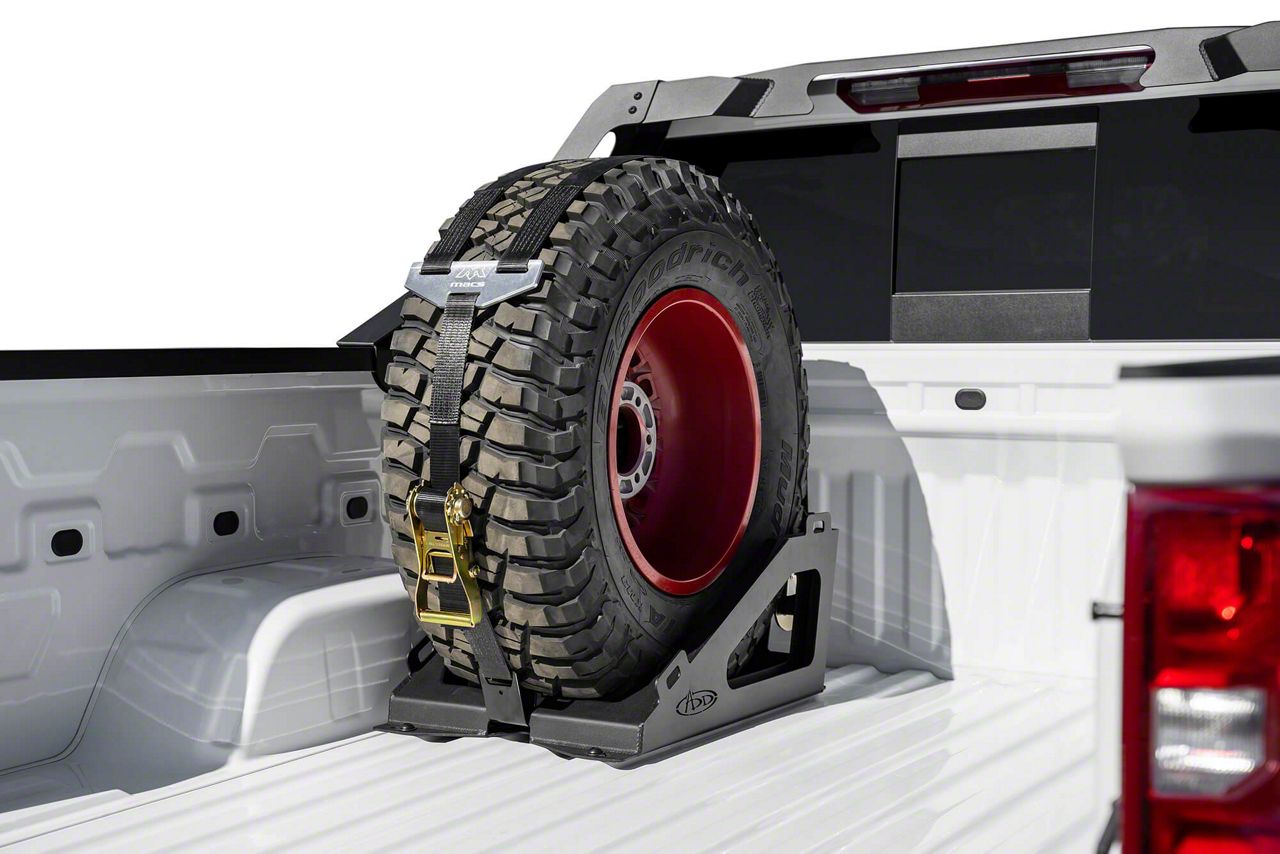 Addictive Desert Designs Tacoma Universal Bed Tire Carrier T99918NA01NA ...