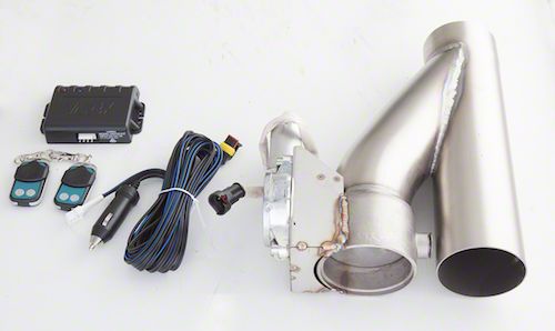 XForce Mustang Electronic Exhaust Cutout Kit; 4-Inch VK15 (Universal ...