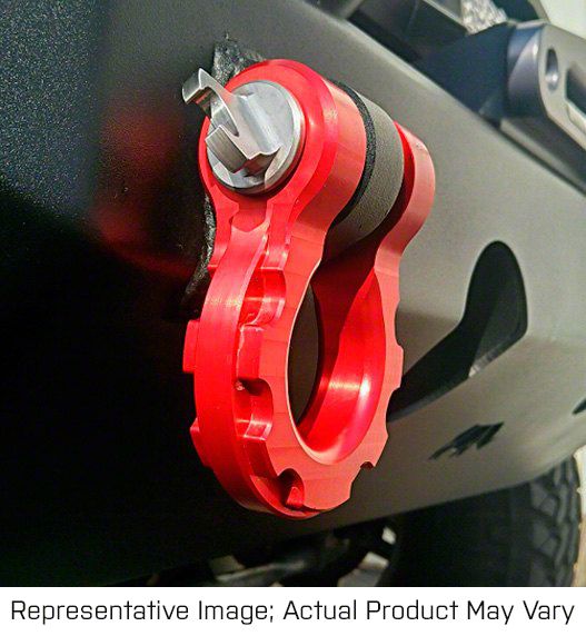 ATP Jeep Wrangler Billet D-Ring Shackles - Blue 96000001B