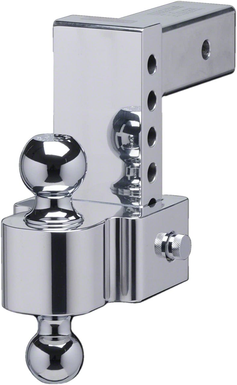 Bronco FLASH E Series HD 2.50-Inch Receiver Hitch Adjustable Ball Mount ...