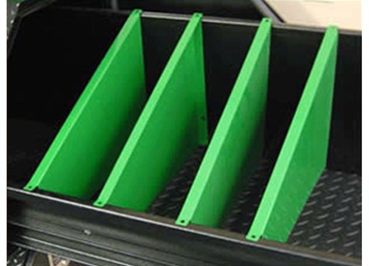 RAM 1500 Pickup Bed Tool Box Divider; 4-Pack