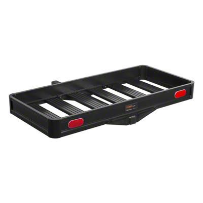 Bronco 2-Inch Receiver Hitch Basket-Style Cargo Carrier; 49-Inch x 22-1 ...