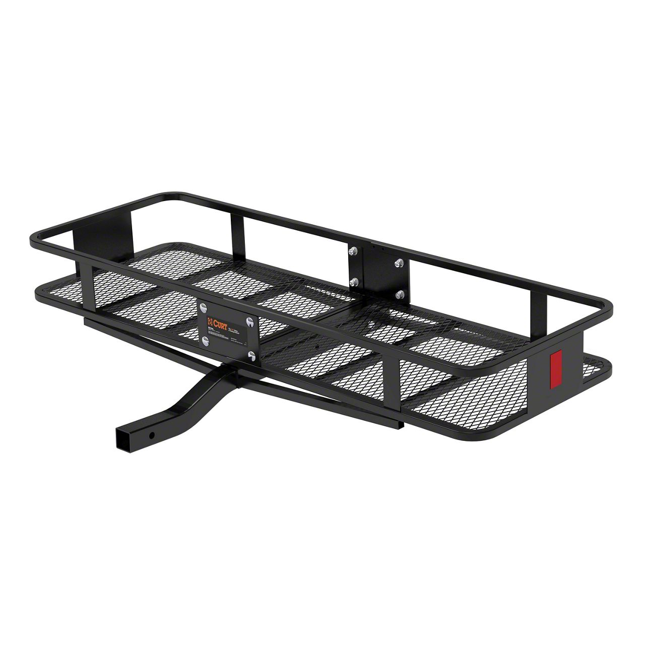 Jeep Wrangler 2-Inch Receiver Hitch Basket-Style Cargo Carrier; Fixed ...