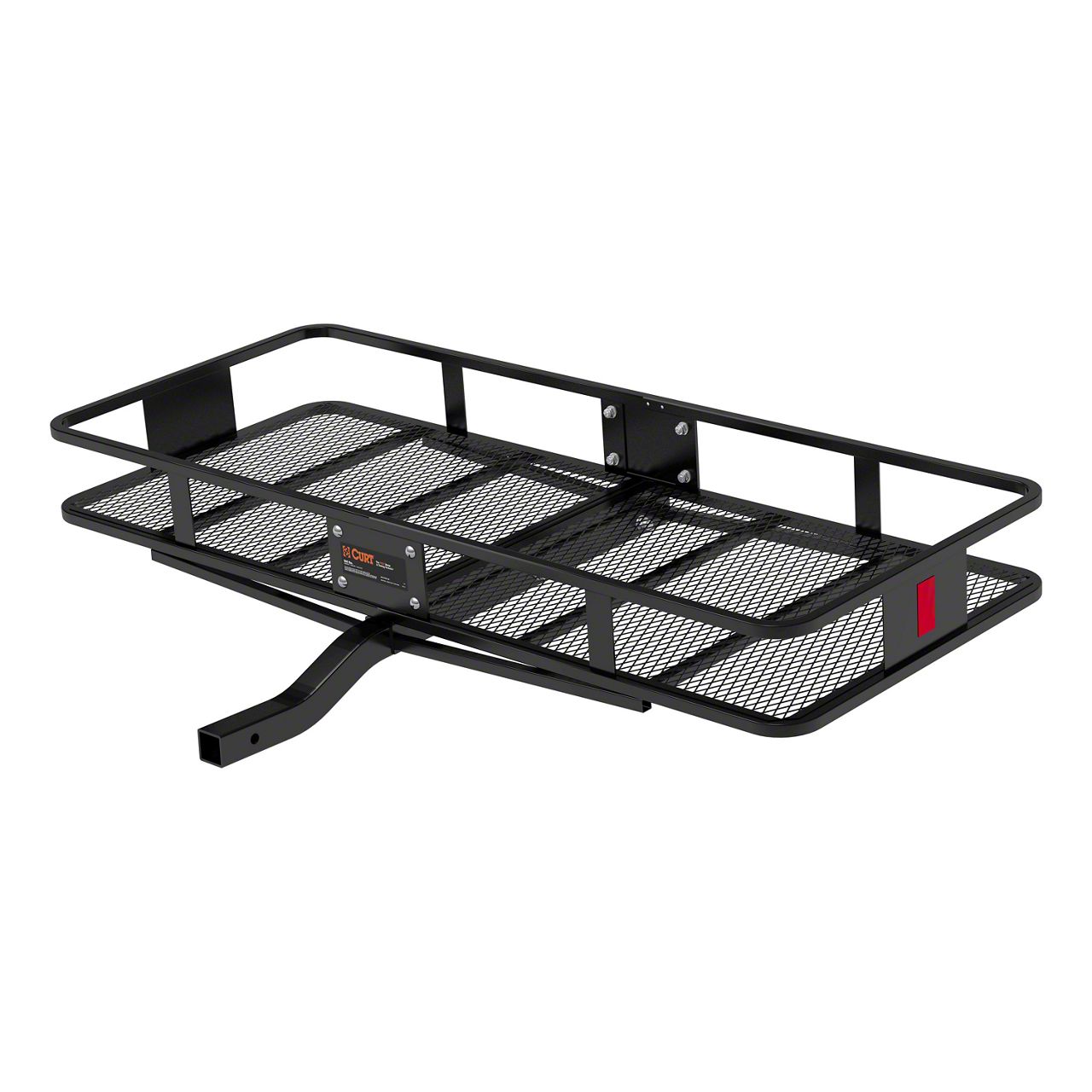 Jeep Wrangler 2-Inch Receiver Hitch Basket-Style Cargo Carrier; Fixed ...