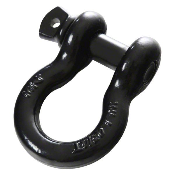 Overland Vehicle Systems Bronco 3/4-Inch Recovery Shackle; Black ...