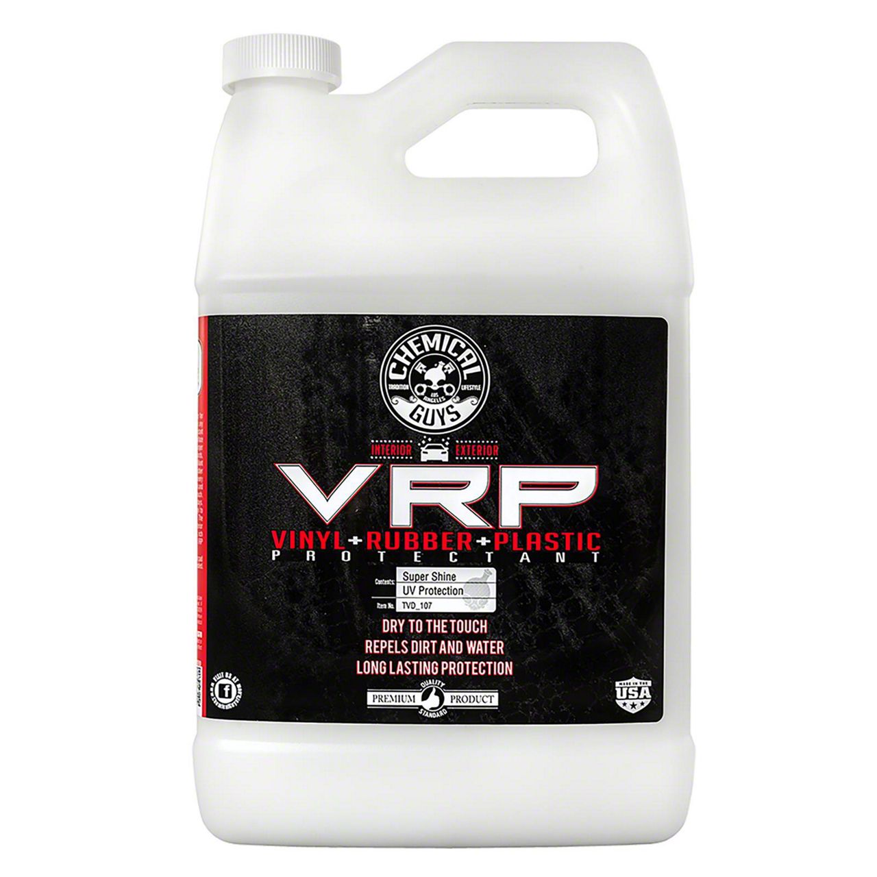 Chemical Guys Tacoma VRP Vinyl, Rubber, Plastic Shine and Protectant; 1 ...