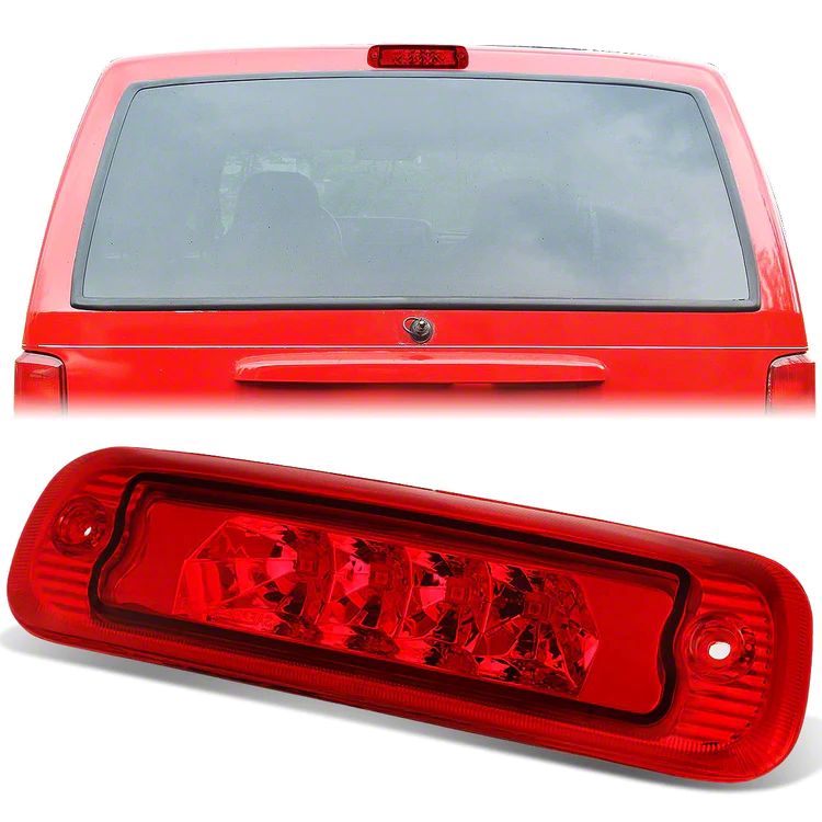 Jeep Cherokee LED Third Brake Light; Red (97-01 Jeep Cherokee XJ ...