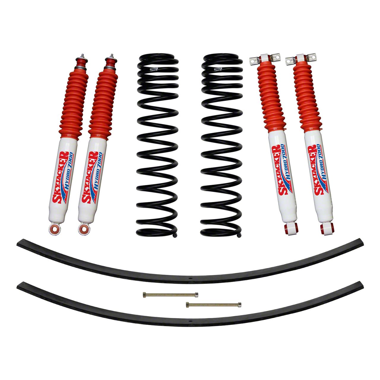SkyJacker Jeep Cherokee 3-Inch Front Dual Rate Long Travel Coil ...