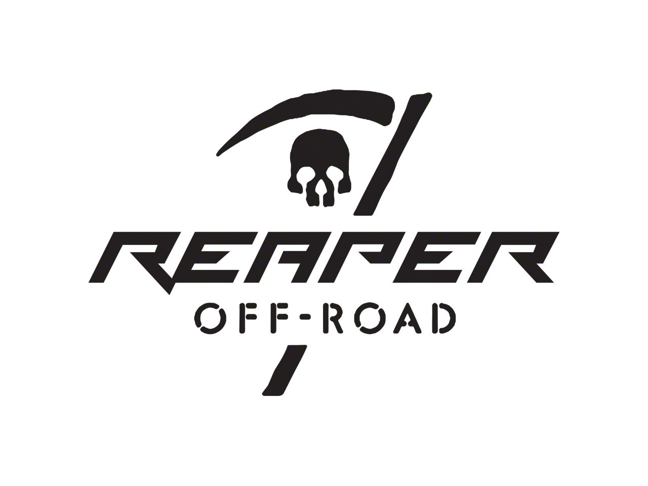 Reaper Off-Road RAM 1500 Trailer Hitch Receiver Plug; Reaper Logo HP01 ...
