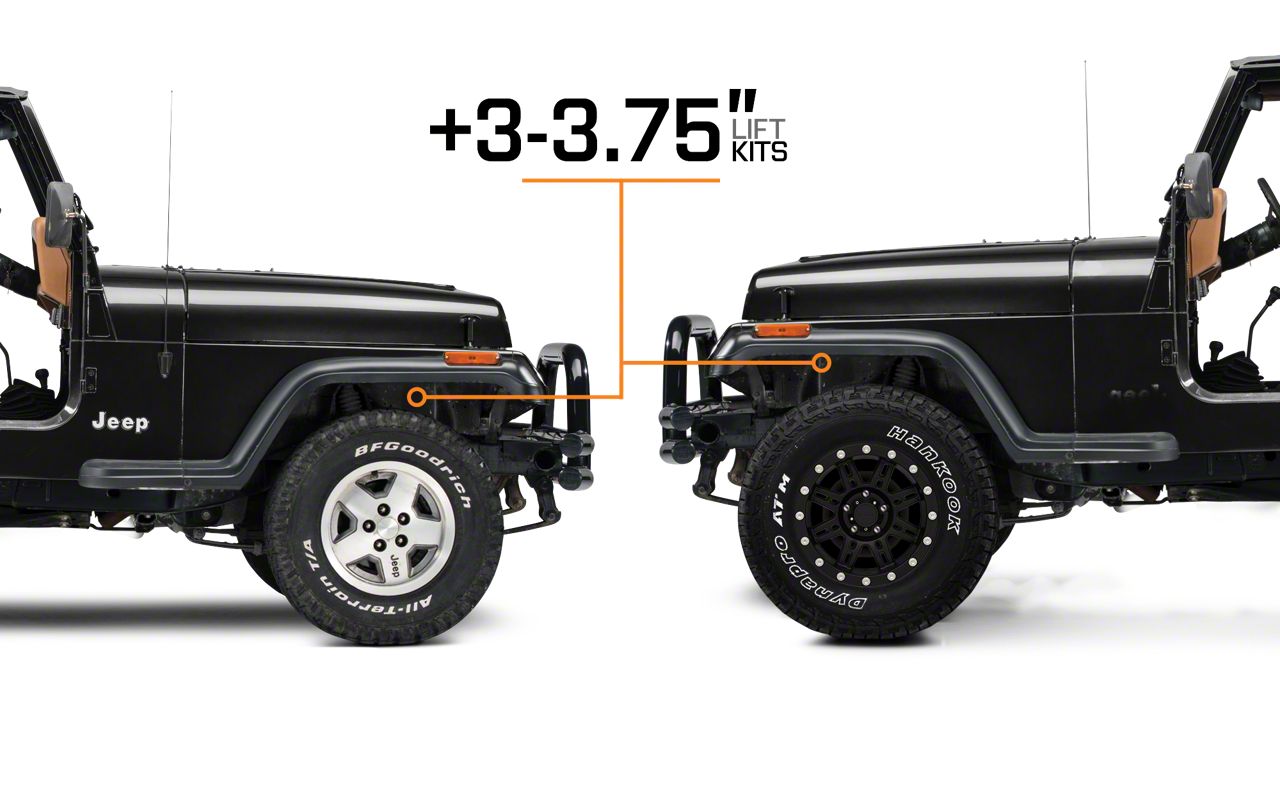 1987-1995 Jeep YJ Lift Kits | Wrangler | ExtremeTerrain